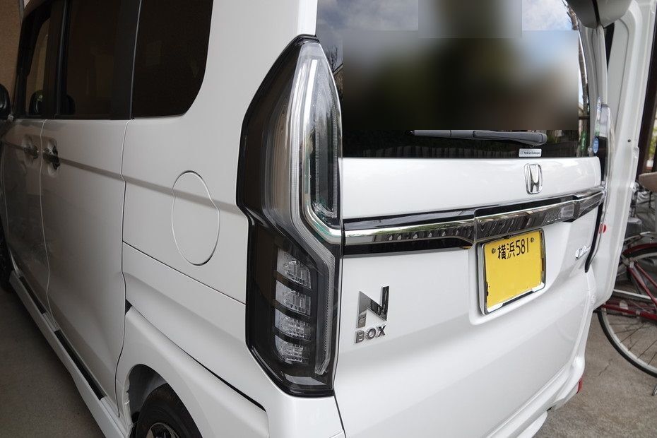 ホンダN-BOXカスタム JF3 左リヤアクスル定期点検 緊急対応: グリーゼ581h