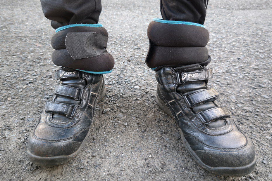 【2足歩行リハ】フェーズ2 重錘ベルト6㎏ 苦しすぎ: グリーゼ581h