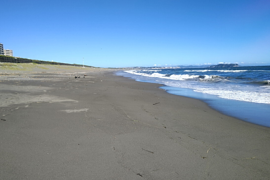 脚延長手術フェーズ2 海岸リハビリ④ 菱沼海岸（茅ヶ崎市）: グリーゼ581h