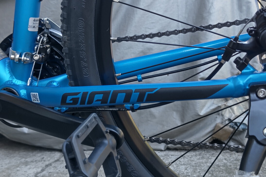 MTB ジャイアント 22 ATX ステム キズ隠し チェーン錆取り: グリーゼ581h