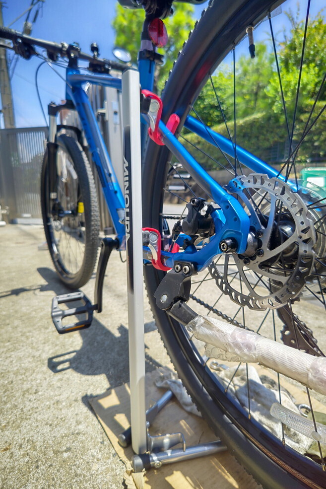 1年ぶりにMTBに乗りました: グリーゼ581h